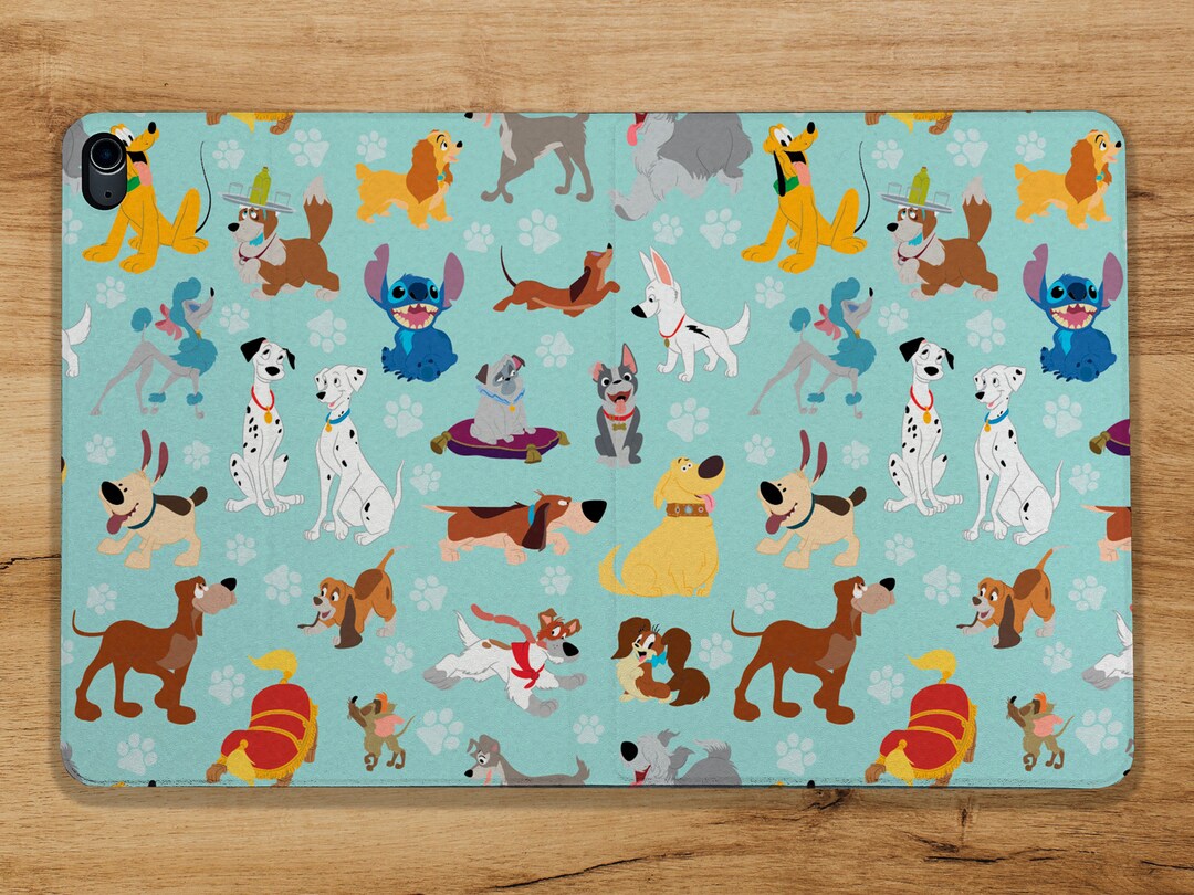 Disney Dogs 2025 iPad 11th 7th Gen Mini Dooney Dogs 2024 iPad 11" Air ...
