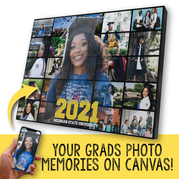Graduation Photo Canvas - Etsy