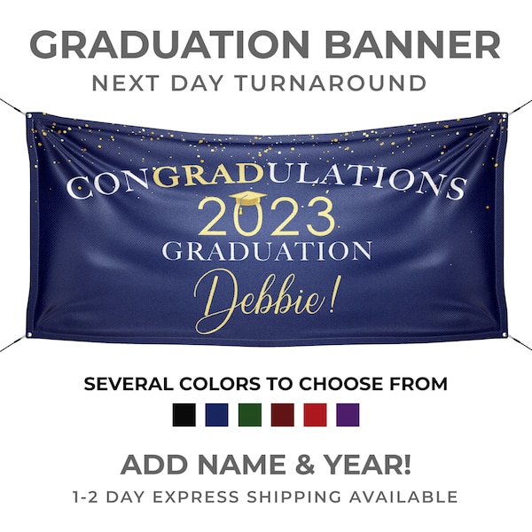 Graduation Banner - Etsy