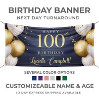 Birthday Banners - Etsy