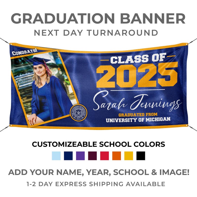 Graduation Backdrop - Etsy