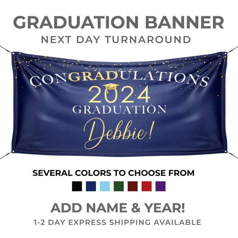 Graduation Banner - Etsy