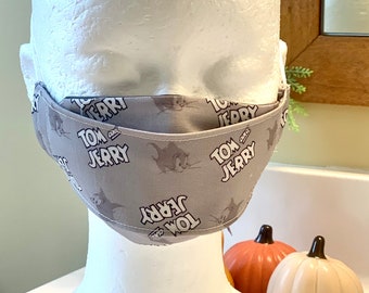Tom Jerry Face Mask - Etsy