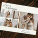 Minimalist Wedding Program Template 4x8 Slim Order of Service ...