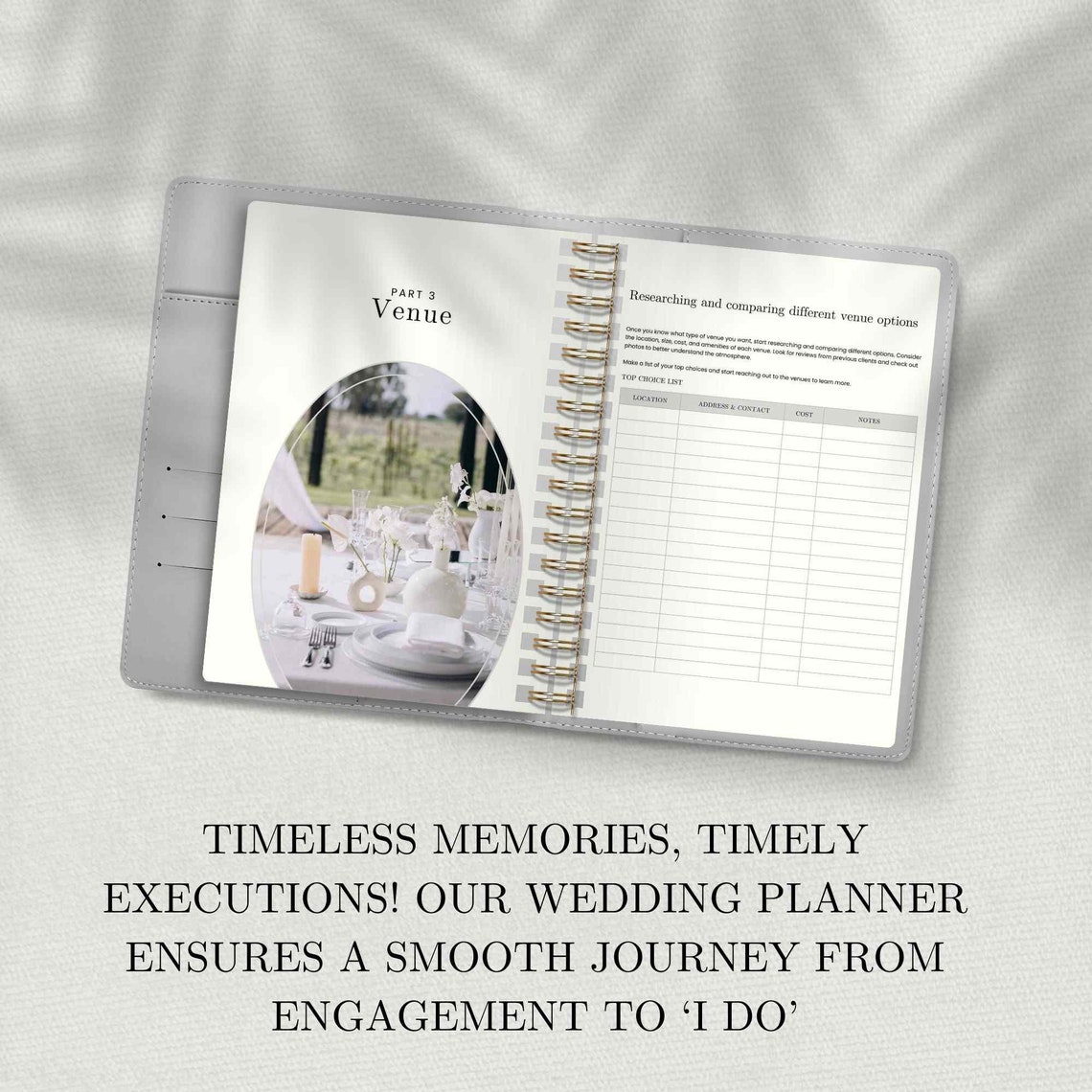 Printable Wedding Planner Binder, Wedding Planner Printable Binder ...