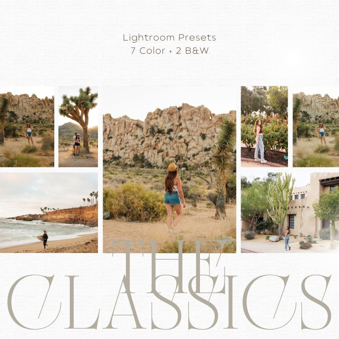 Classic Lightroom Presets - Etsy