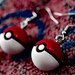 Pokeball Earrings Pokemon Earrings - Etsy