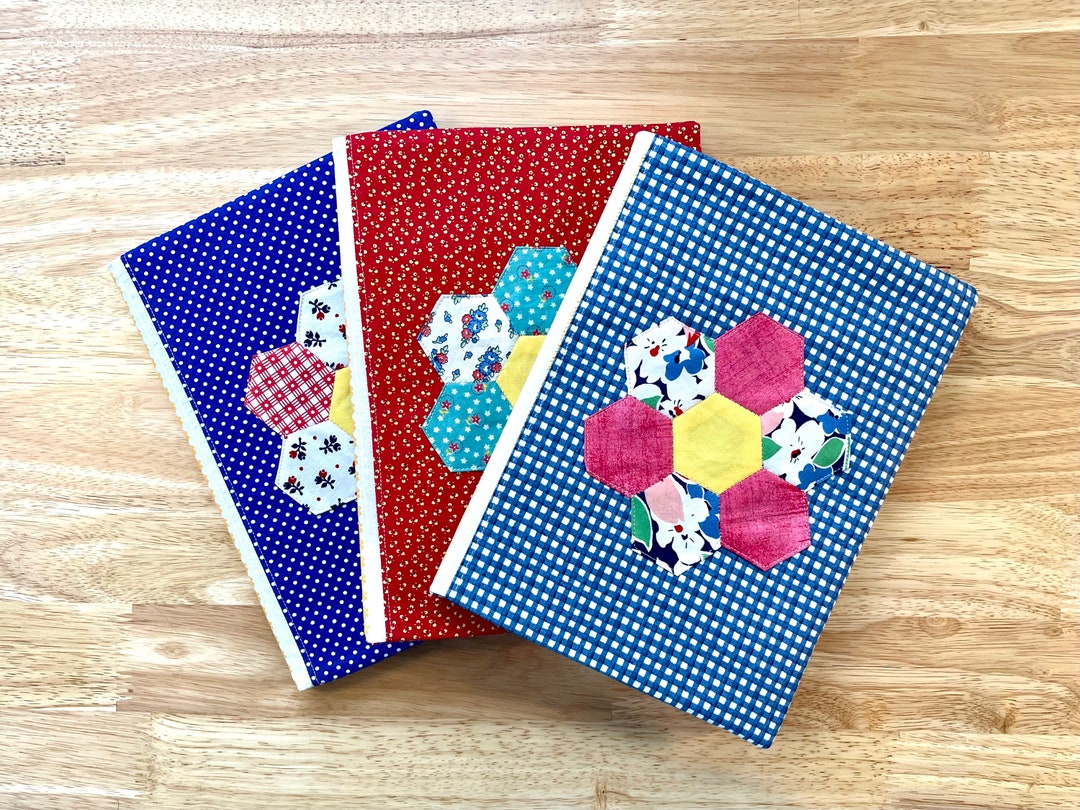 Vintage Flower Fabric Notebook Cover - Etsy