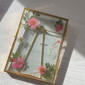Pressed Flower Polaroid Frame | Dried Flower Picture Frame | Gifts for ...