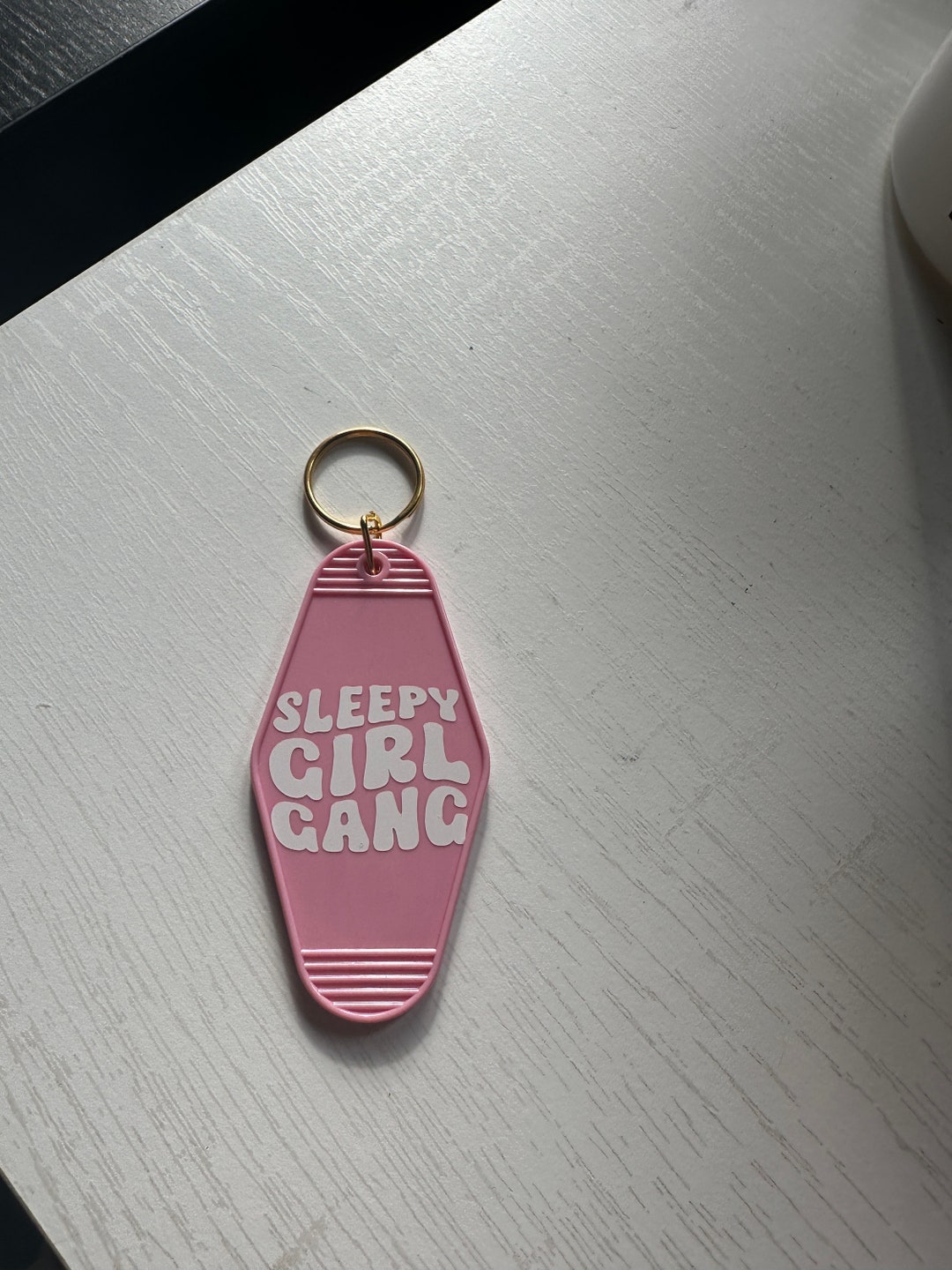 Sleepy Girl Gang Motel Keychain | Retro Inspired Keychain | Boyfriend ...