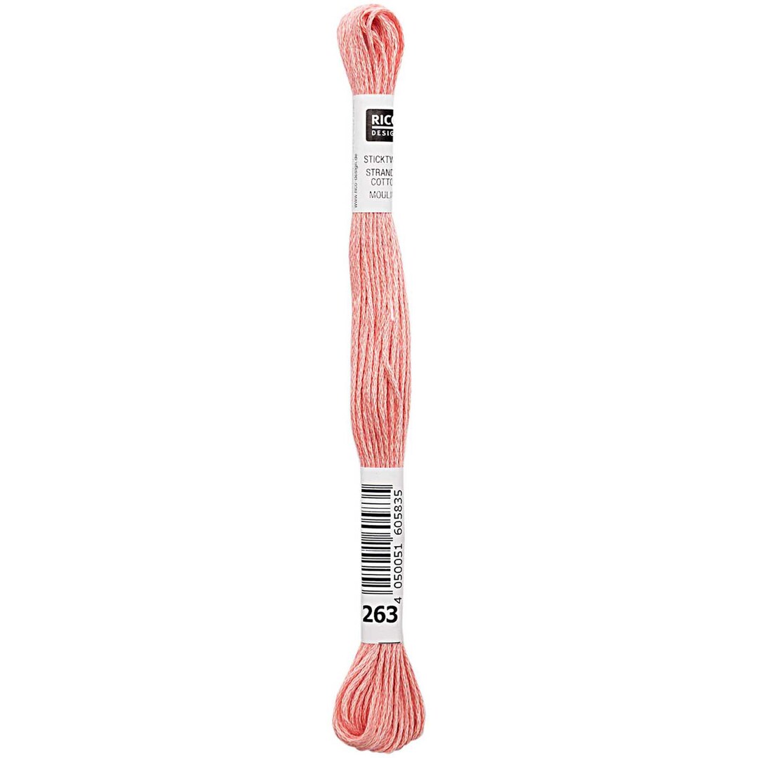 Rico Design Embroidery Thread Salmon 8 M Embroidery Thread Rico Design ...