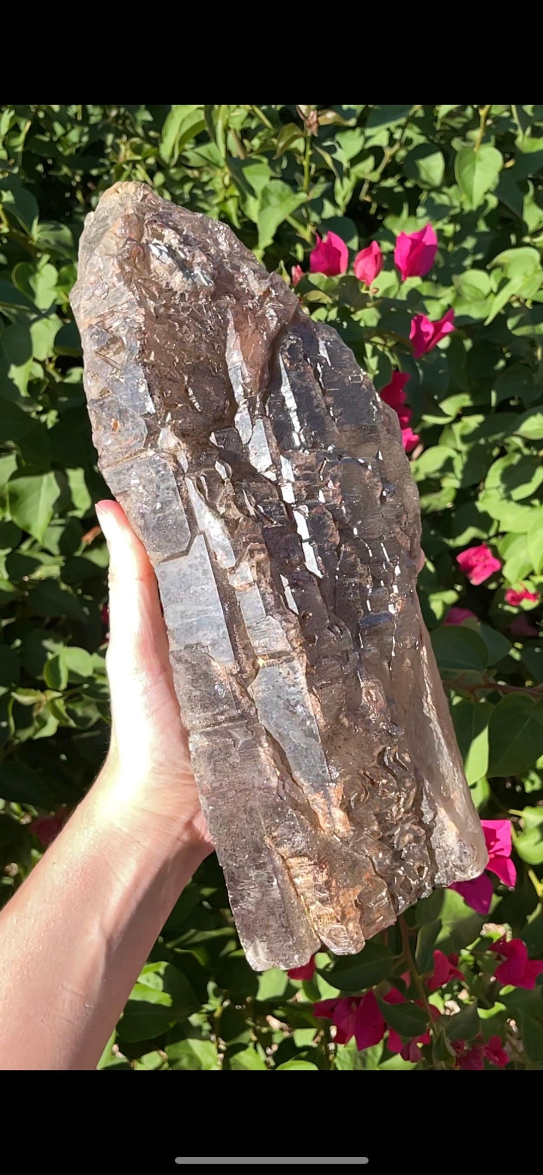 Elestial Smokey Quartz Crystal With Super Seven - Etsy