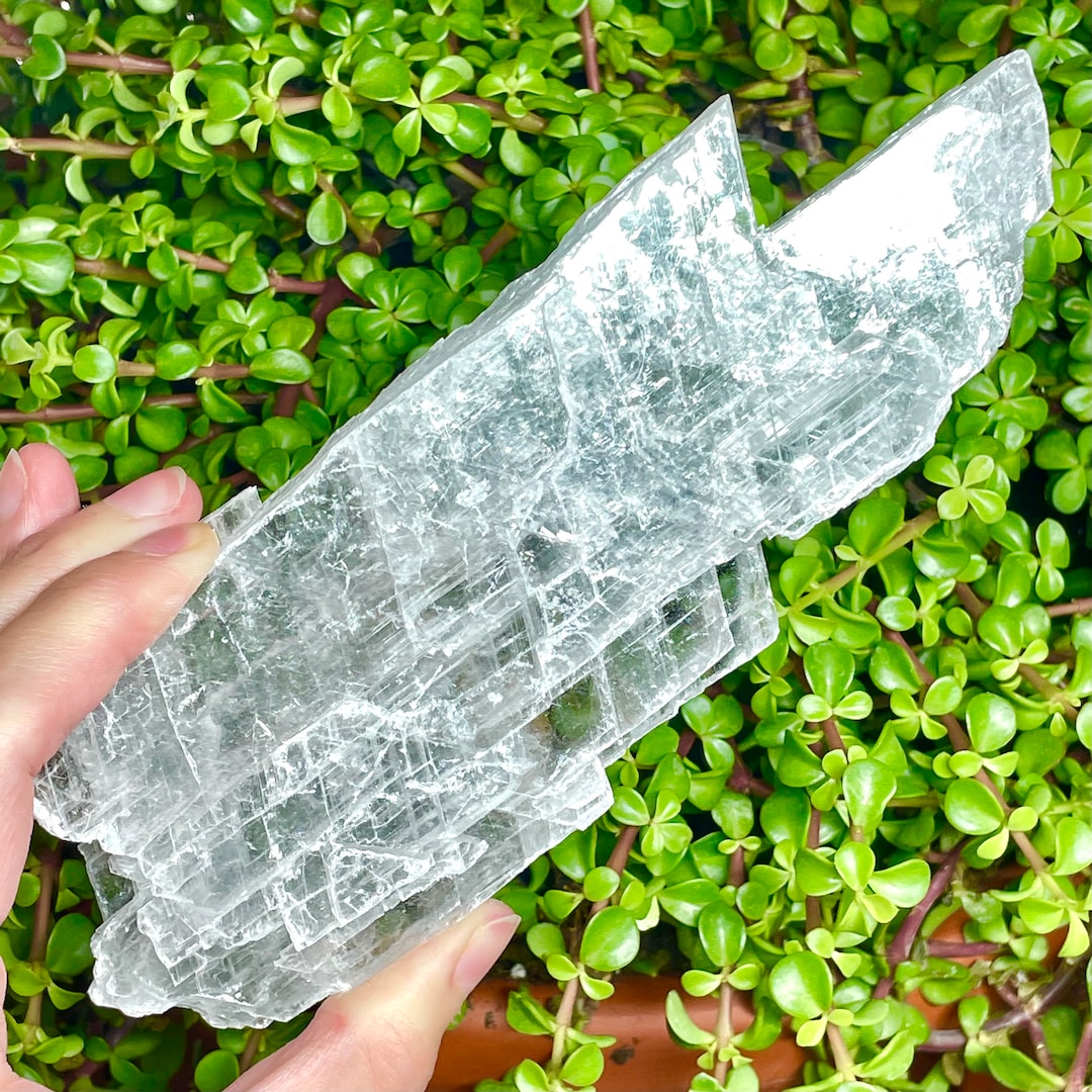 Genuine Selenite Slab - Etsy
