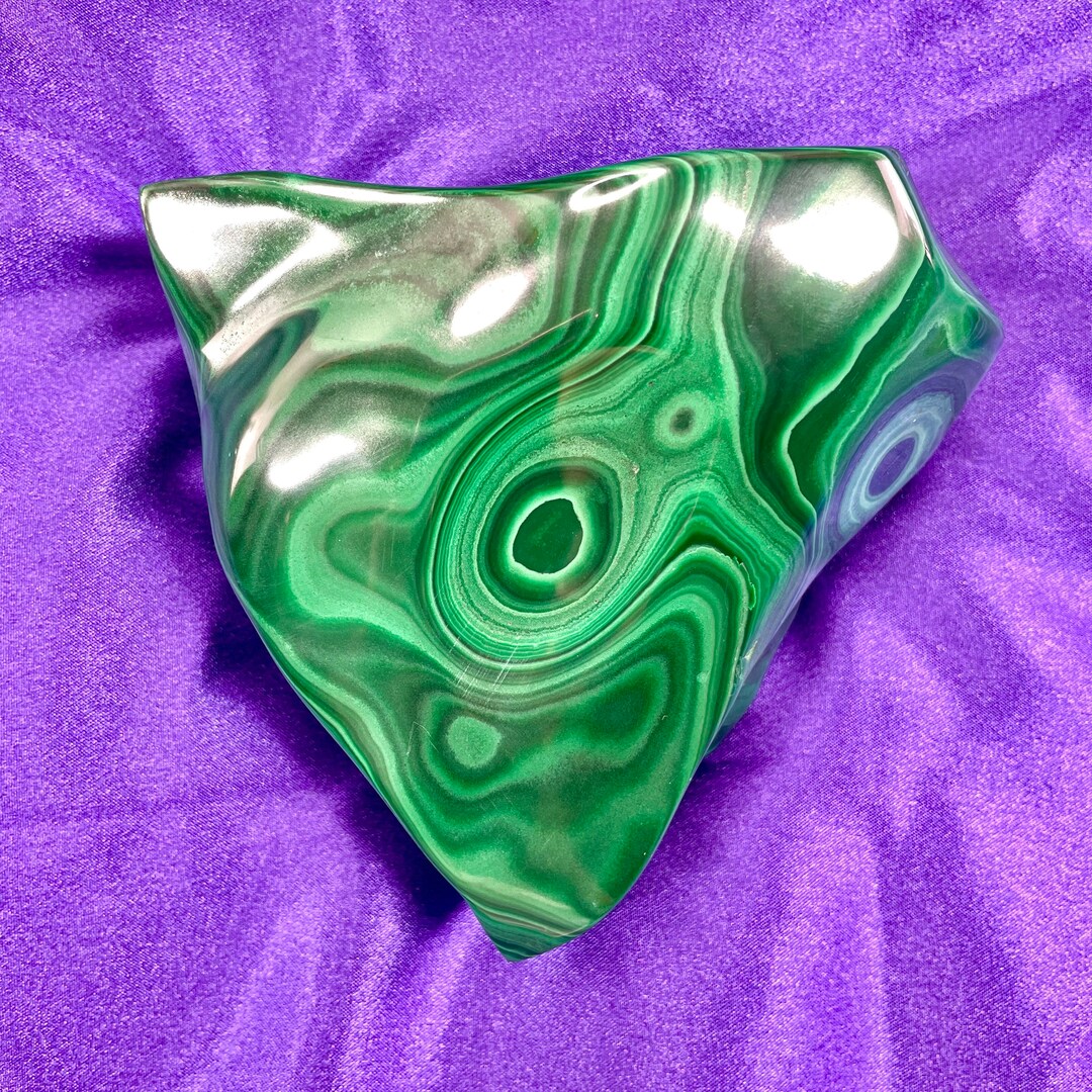 Thick Malachite Slab - Etsy