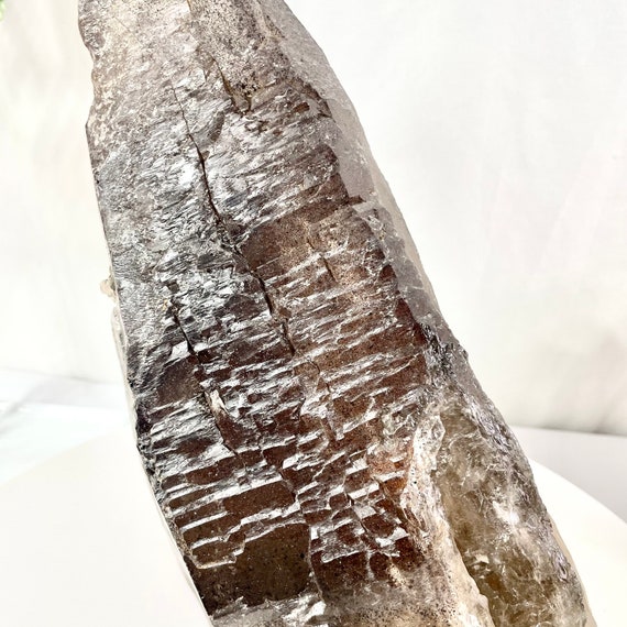 Elestial Smokey Quartz Crystal With Super Seven - Etsy