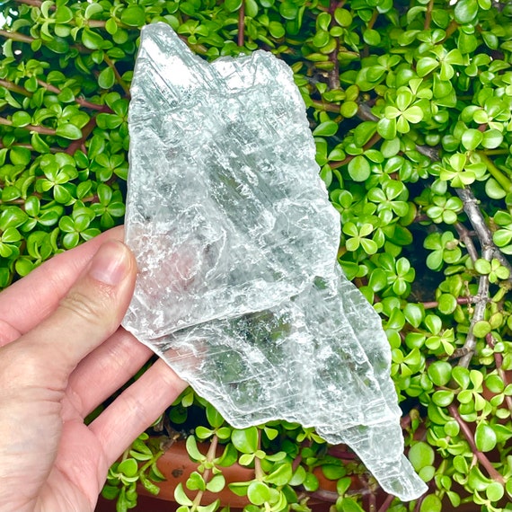 Genuine Selenite Slab | Etsy