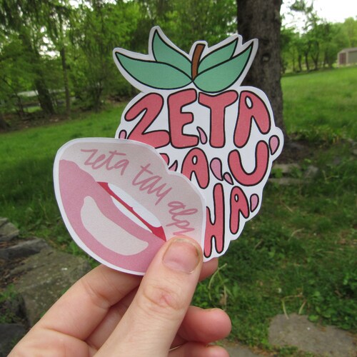 Zeta Tau Alpha Stickers Zeta Sorority Recruitment Sorority | Etsy