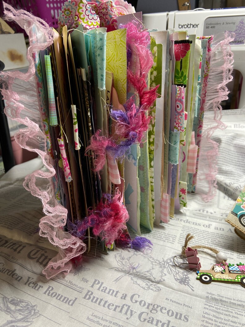Handmade Spring Junk Journal. - Etsy