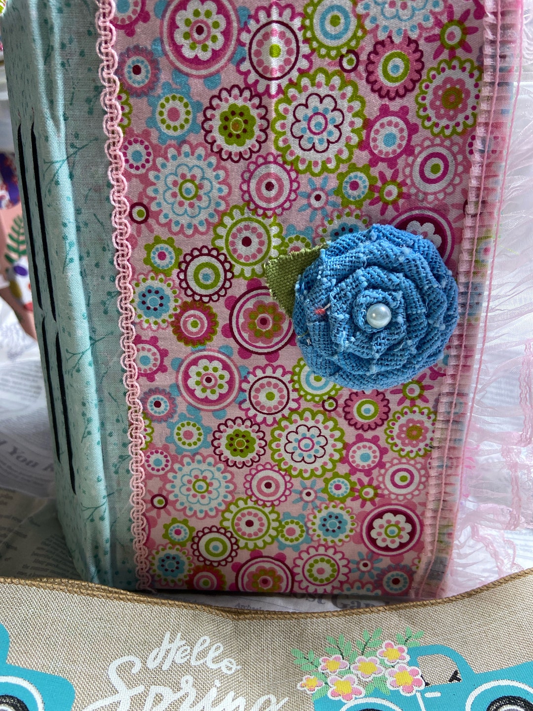 Handmade Spring Junk Journal. - Etsy