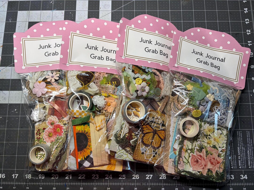 Junk Journal Grab Bags - Etsy