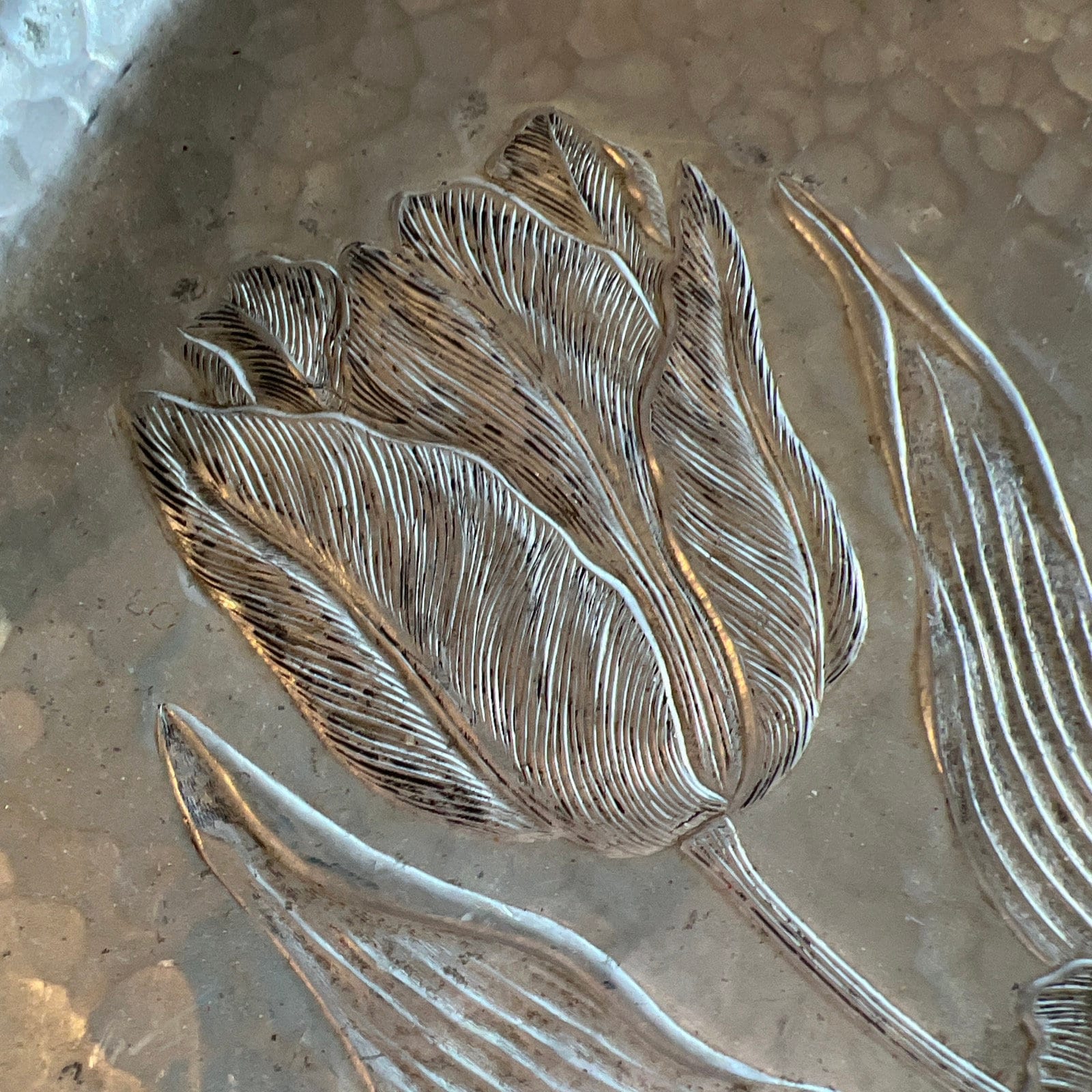 Vintage Rodney Kent Hand Wrought Hammered Aluminum Handled - Etsy