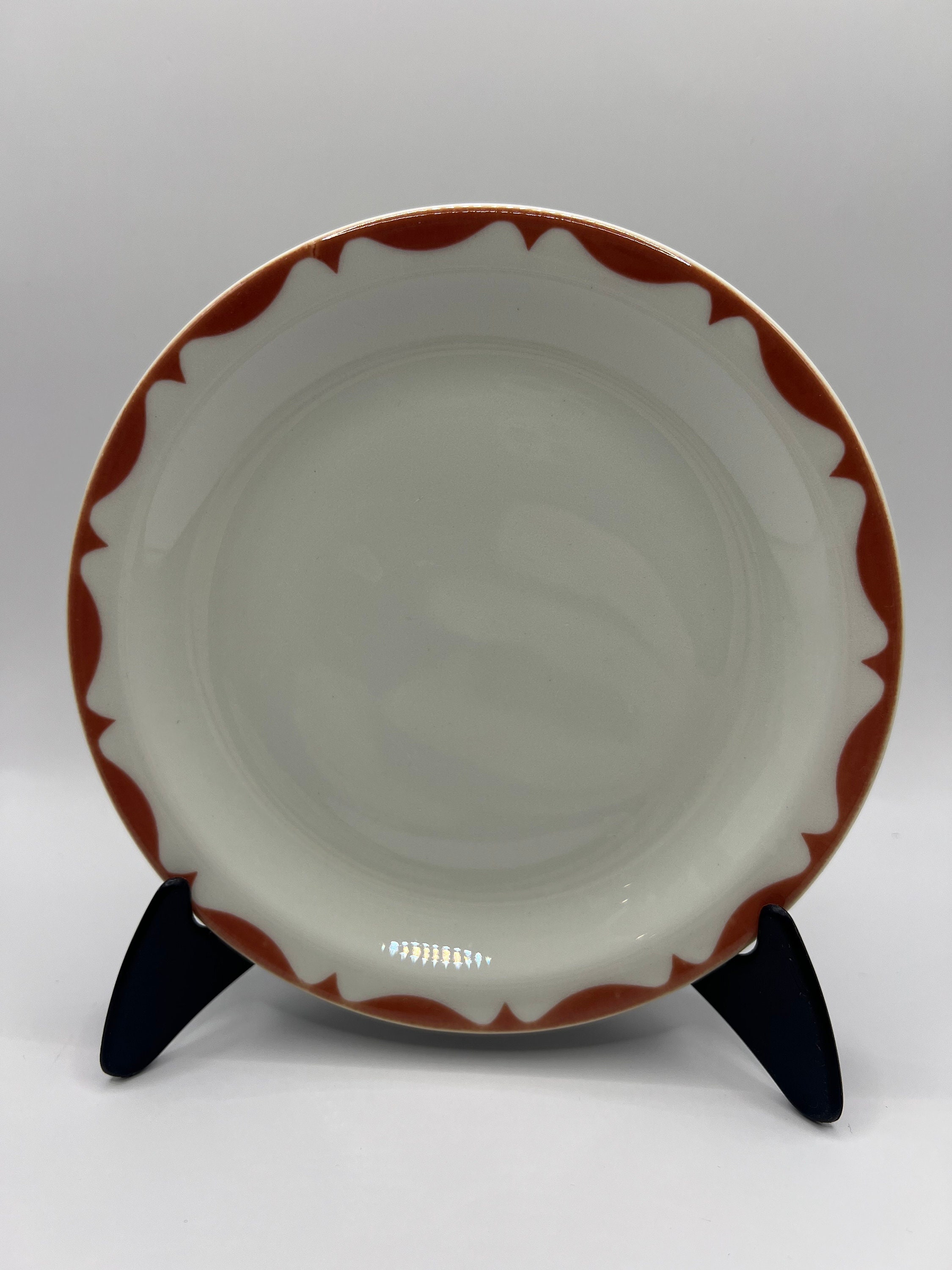 6 Vintage Mayer China Rust Crestwave Restaurant Ware Beaver Falls Side ...