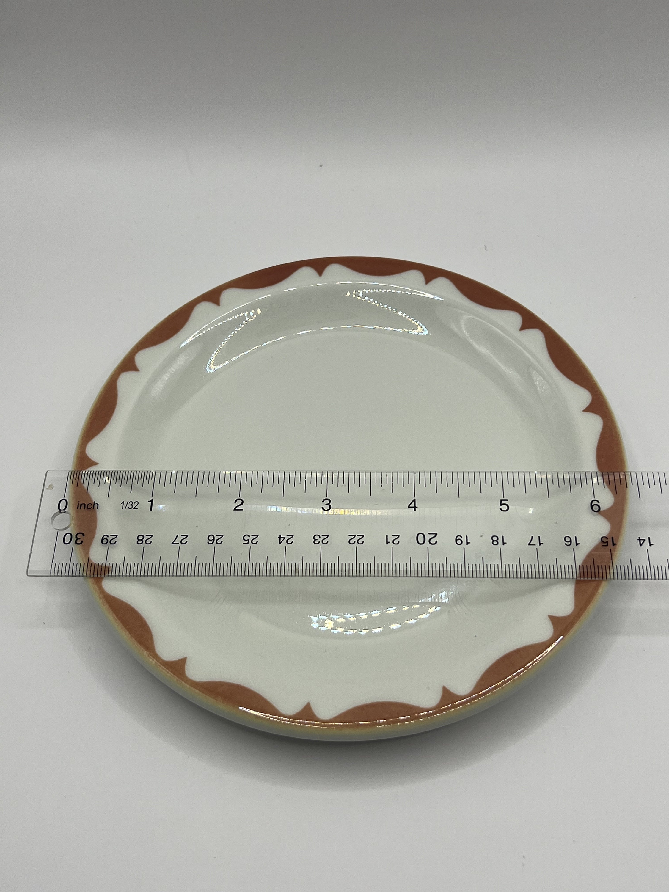 6 Vintage Mayer China Rust Crestwave Restaurant Ware Beaver Falls Side ...