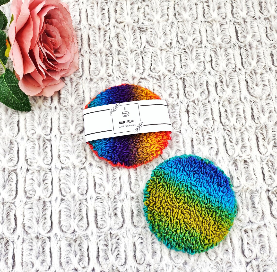 Printable Mug Rug Labels Mug Rug Tags, Coaster Labels, Coaster Tags - Etsy