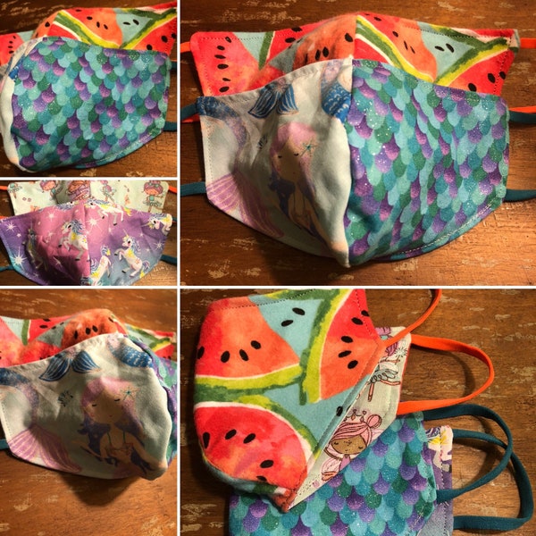 Colorful Face Mask - Etsy