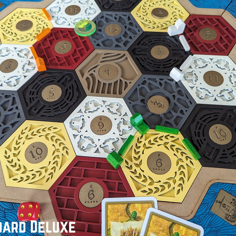 Custom Catan Board - Etsy