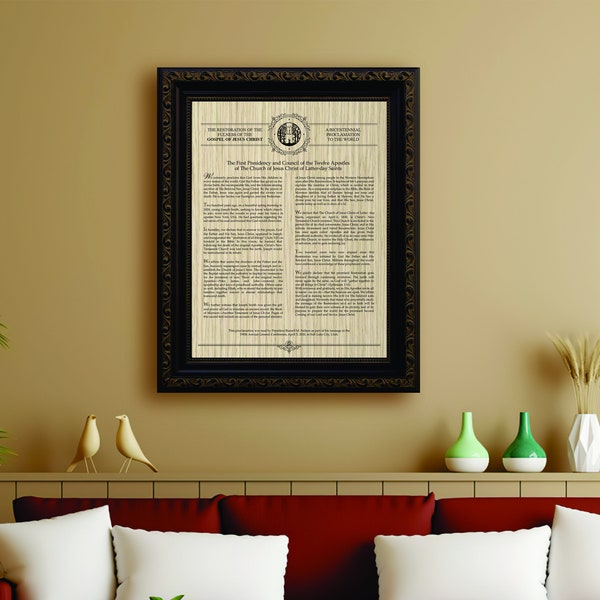 Restoration Proclamation - Etsy