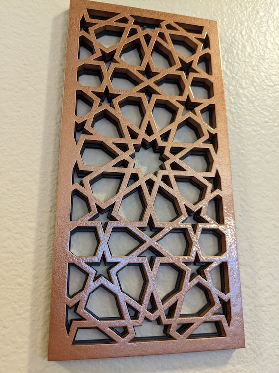 Moroccan Wood Lattice Panels