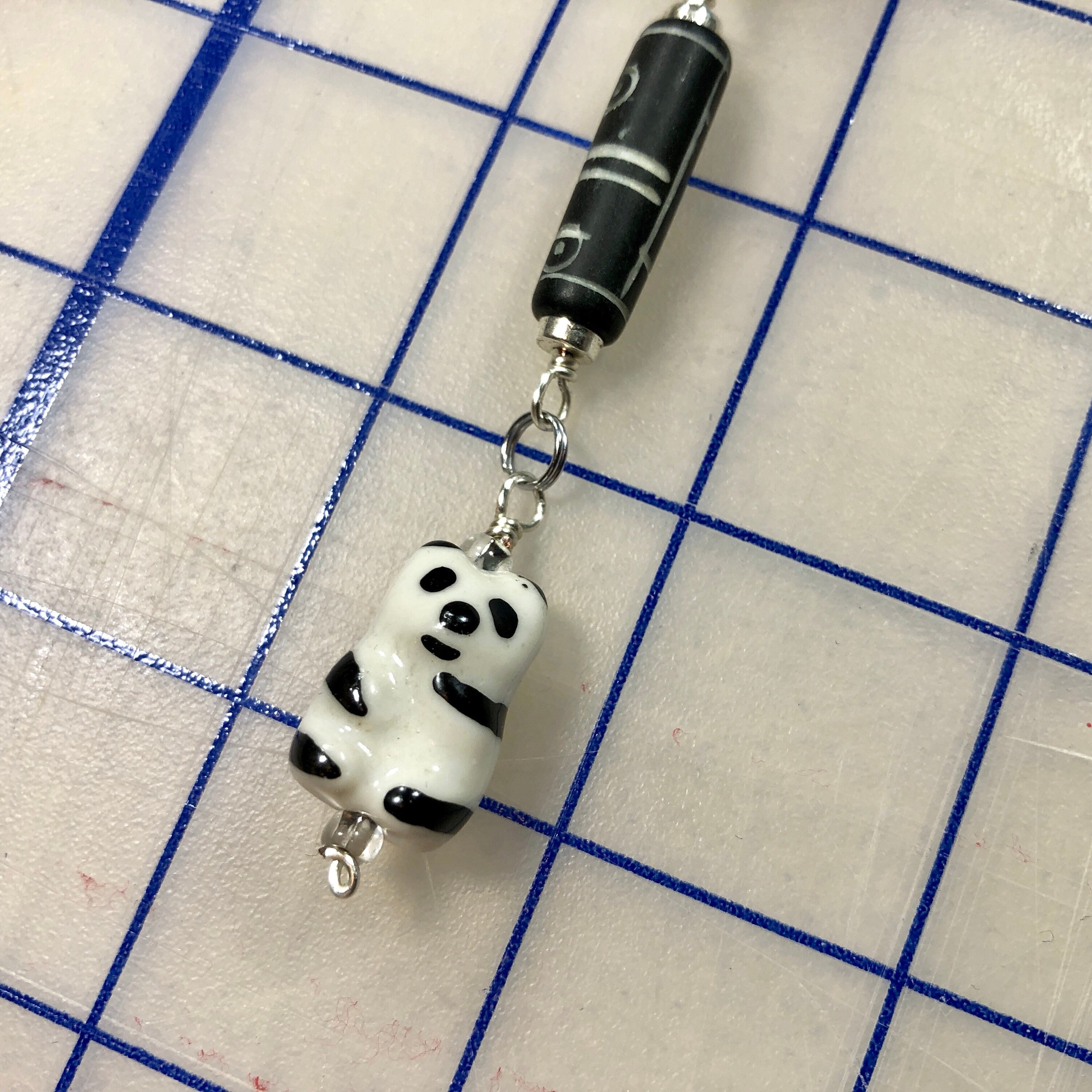 Panda Scissor Fob - Etsy