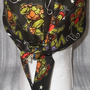 Surgical/scrub Cap With Ties in Back - Teenage Mutant Ninja Turtles ...