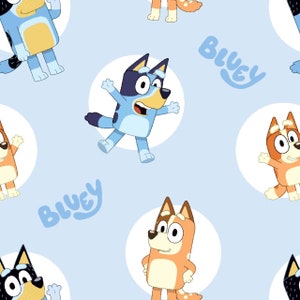 Surgical/scrub Cap With Ties in Back - Bluey Circles Print - Etsy