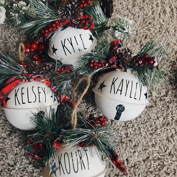 Rustic Jingle Bell - Etsy