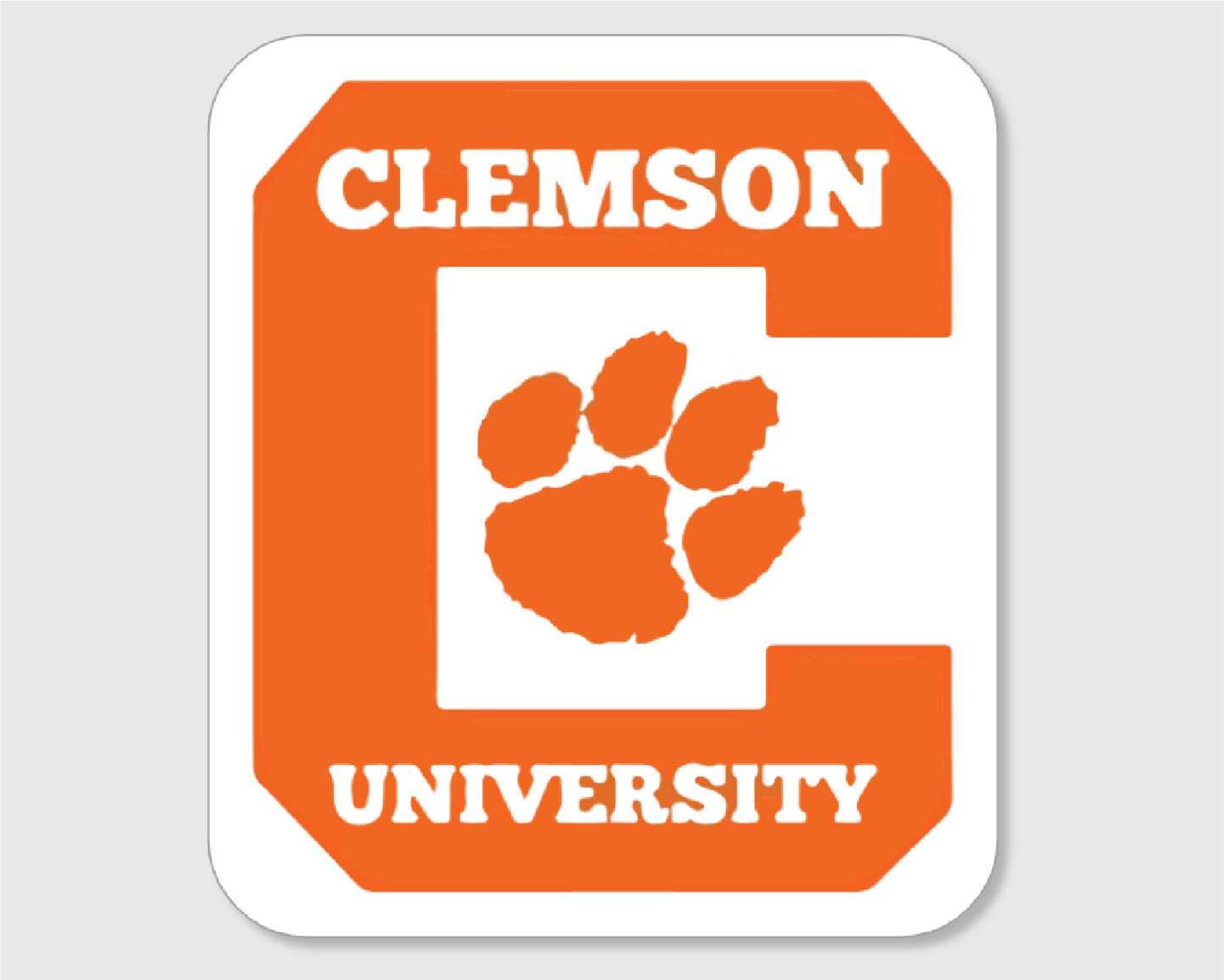 Clemson Tigers Vinyl Decal 19 Vinyl Sticker using 3M™ Vinyl | Etsy