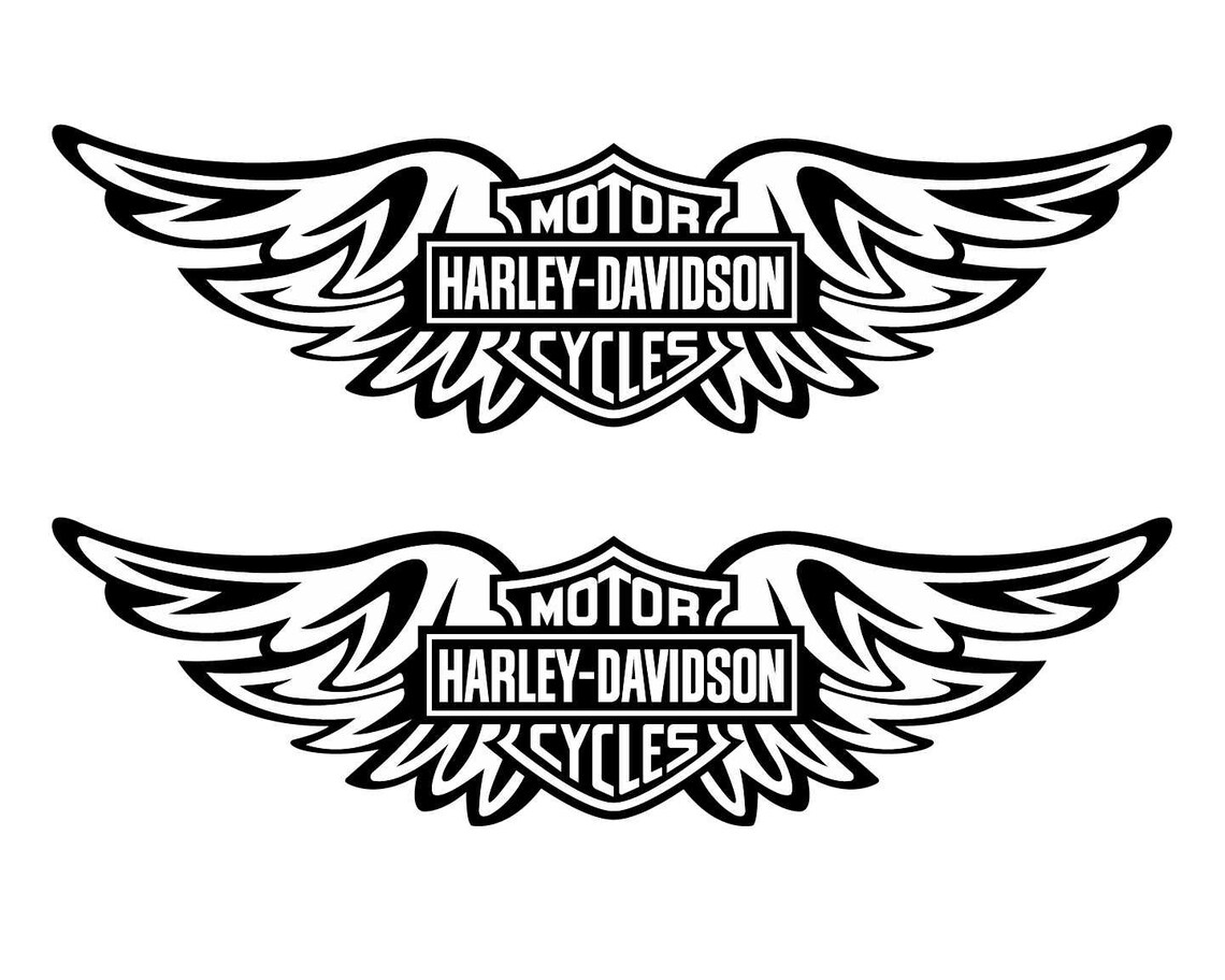 Harley Davidson Motorcycles Vinyl Decal 11 Vinyl Sticker | Etsy