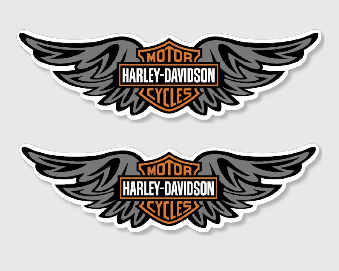 Harley Davidson Motorcycles Vinyl Decal 9 Vinyl Sticker | Etsy