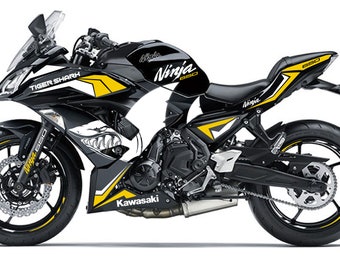 Ninja Kawasaki Decals 650 - Etsy