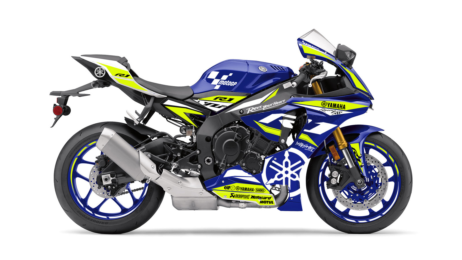 Full Graphic Vinyl Decals for Yamaha R1 2015-2019 Graphic kit | Etsy