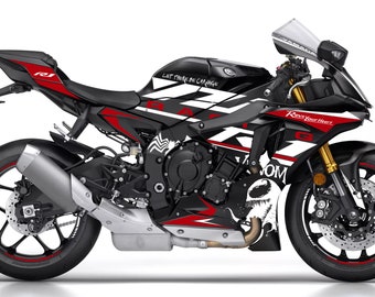 Yamaha R1 Vinyl Decals - Etsy