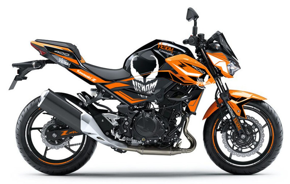 Full Graphic Vinyl Decals for Kawasaki Z400 2019-2020 Graphic | Etsy