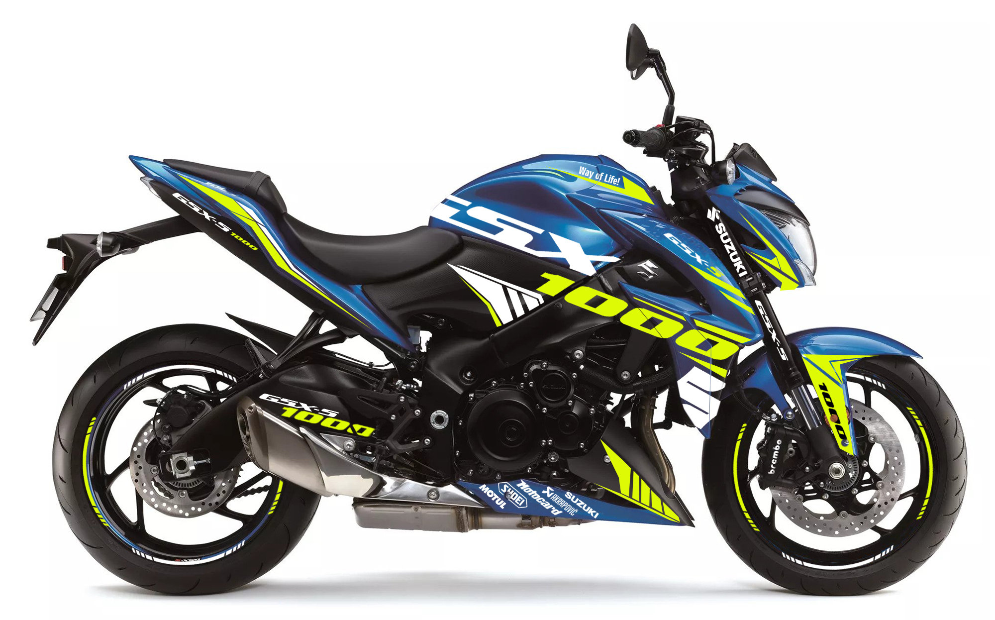 Full Graphic Vinyl Decals for Suzuki GSX-S1000 2015-2020 - Etsy