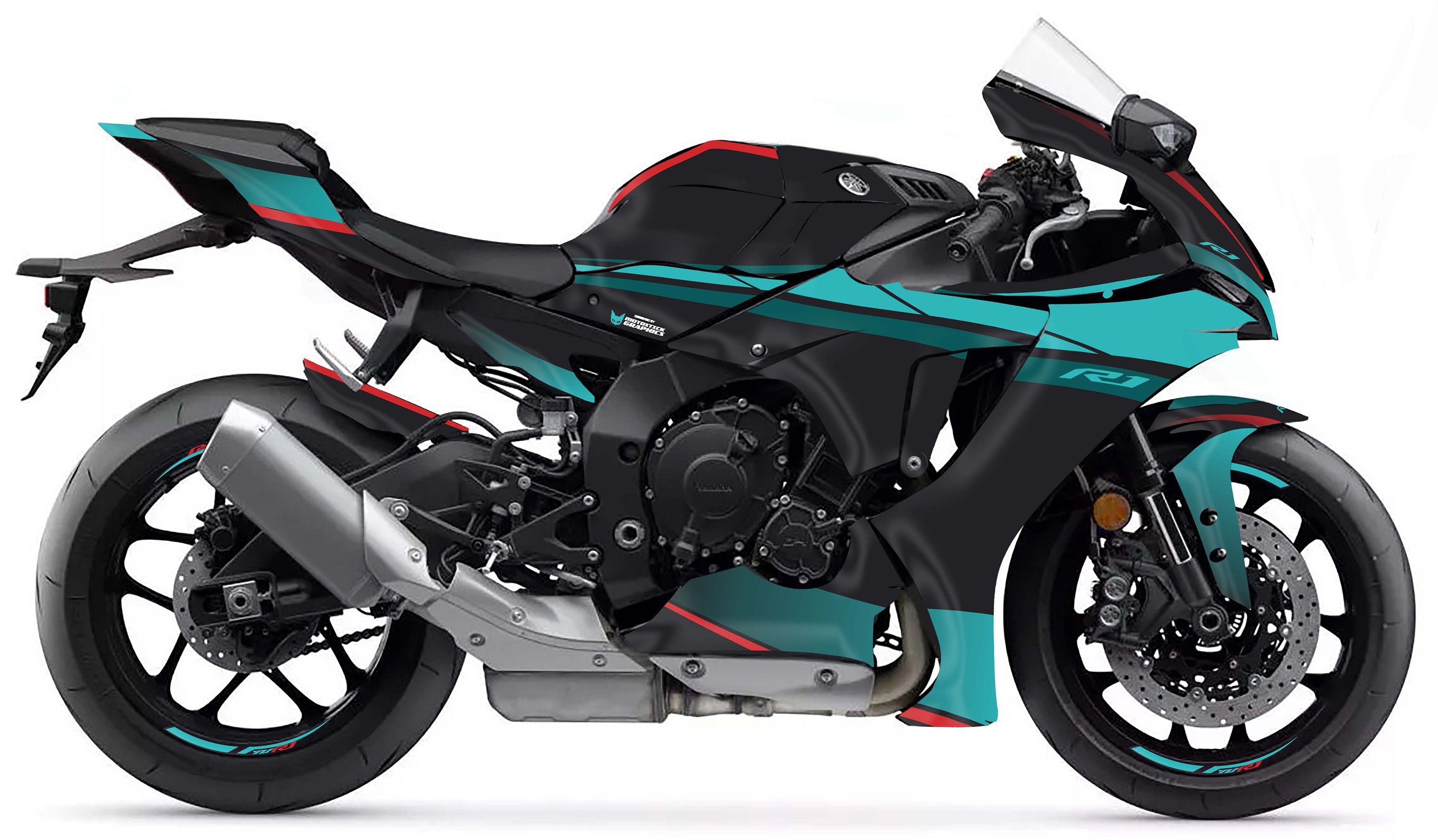 Full Graphic Vinyl Wrap for Yamaha R1 2020-2022 Graphic Kit - Etsy ...