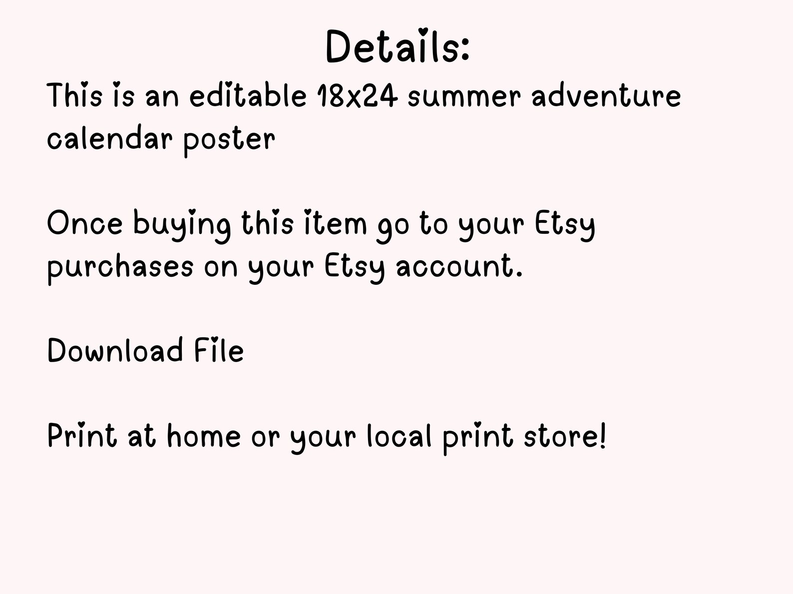 Summer Adventure Calendar Editable Summer Bucket List Kids Summer ...