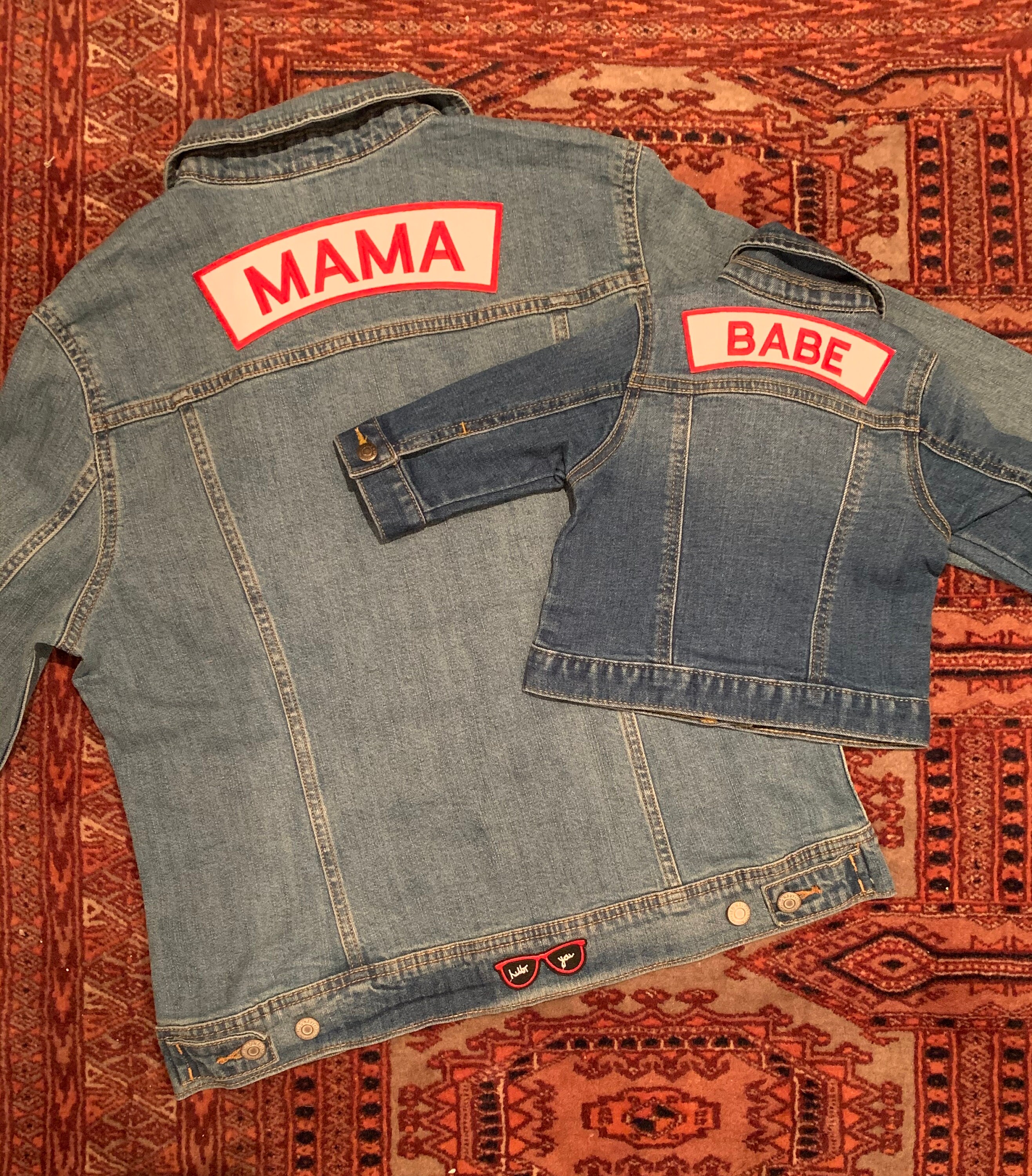 Mama & Babe Jean Jackets! Mommy and Me Matching Outfits, Baby Clothes ...