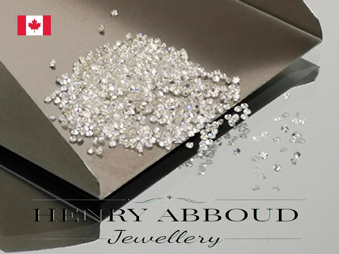 Cubic Zirconia White Color Round Cut Crystal Clear CZ Brilliant Machine ...
