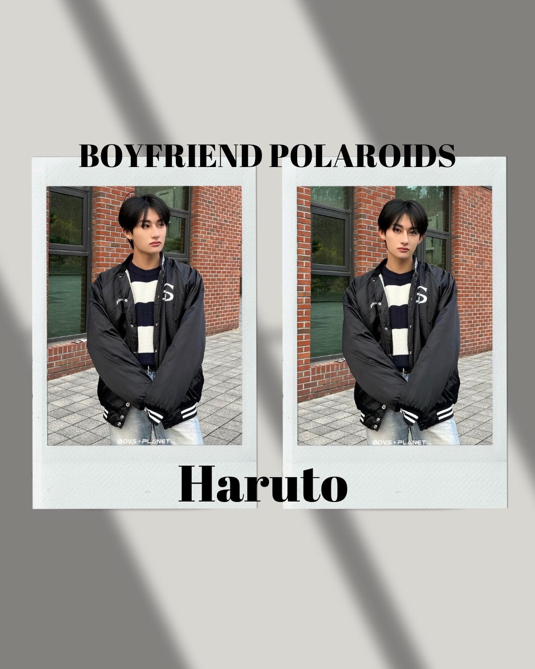 Boys Planet Boyfriend Polaroids Haruto set of 2 - Etsy