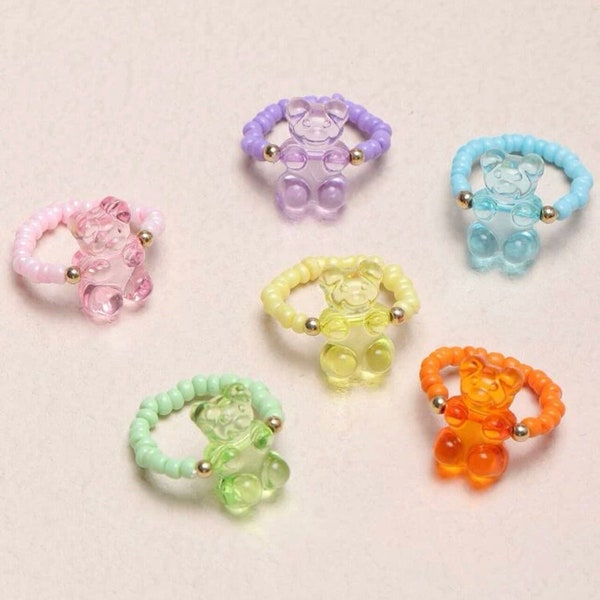 Gummy Bear Ring - Etsy